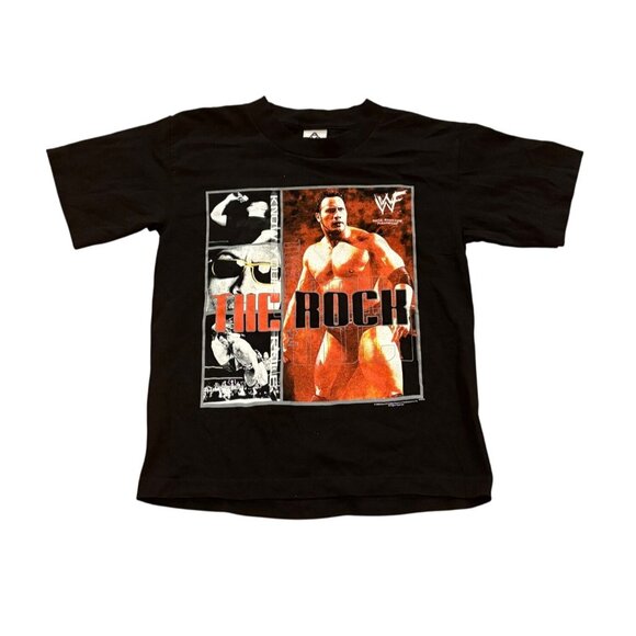 Aaa | Shirts & Tops | Vintage 200 Wwf The Rock Layeth The Smacketh Down ...